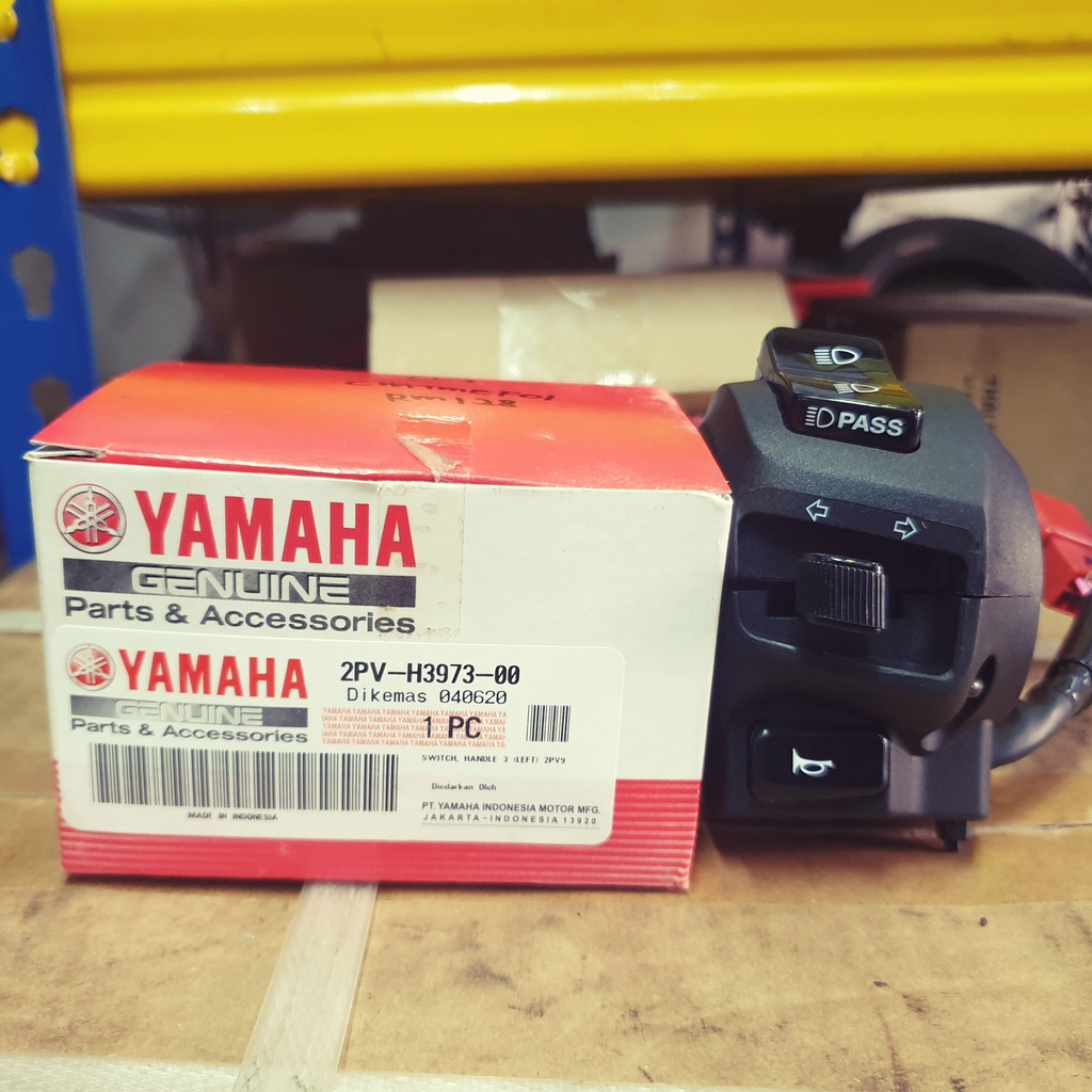 YAMAHA Y15ZR Y15 Y150 V2 HANDLE SWITCH SUIS TANGAN LH KIRI 100%ORIGINAL ...