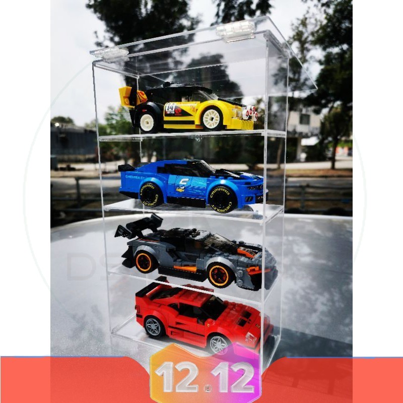 Acrylic Lego Speed Champion And Minifigure Display Rack | Shopee Malaysia