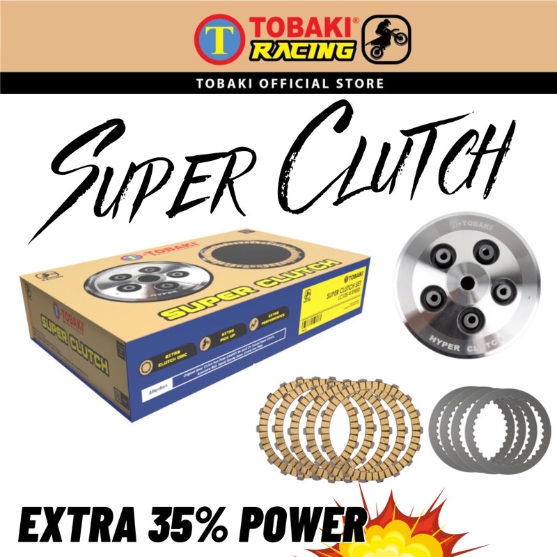 TOBAKI SUPER CLUTCH LC135 Y15ZR/ LC135 4Speed Super Clutch/ Y15 Racing Clutch tobaki/ HYPER ...