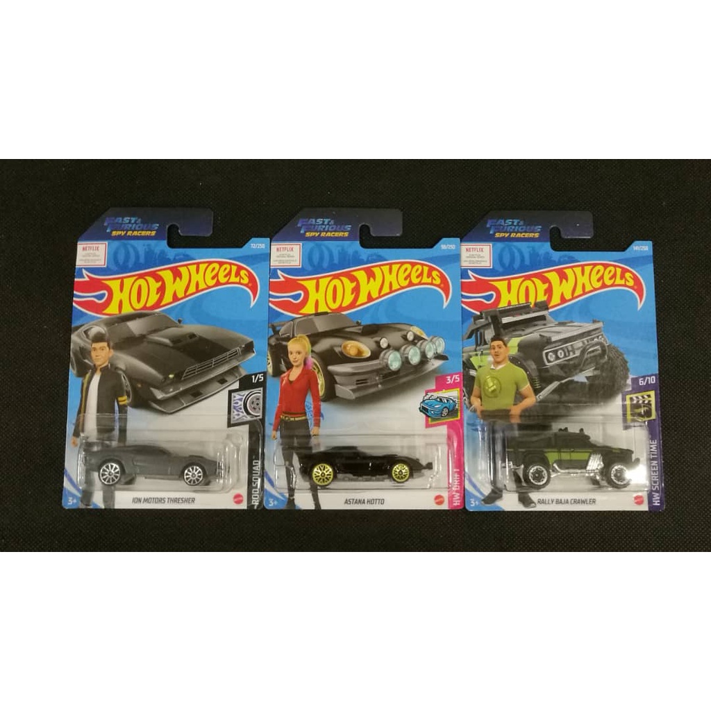 Hot Wheels Basic Cars Mainline (Fast & Furious Spy Racer Series ...