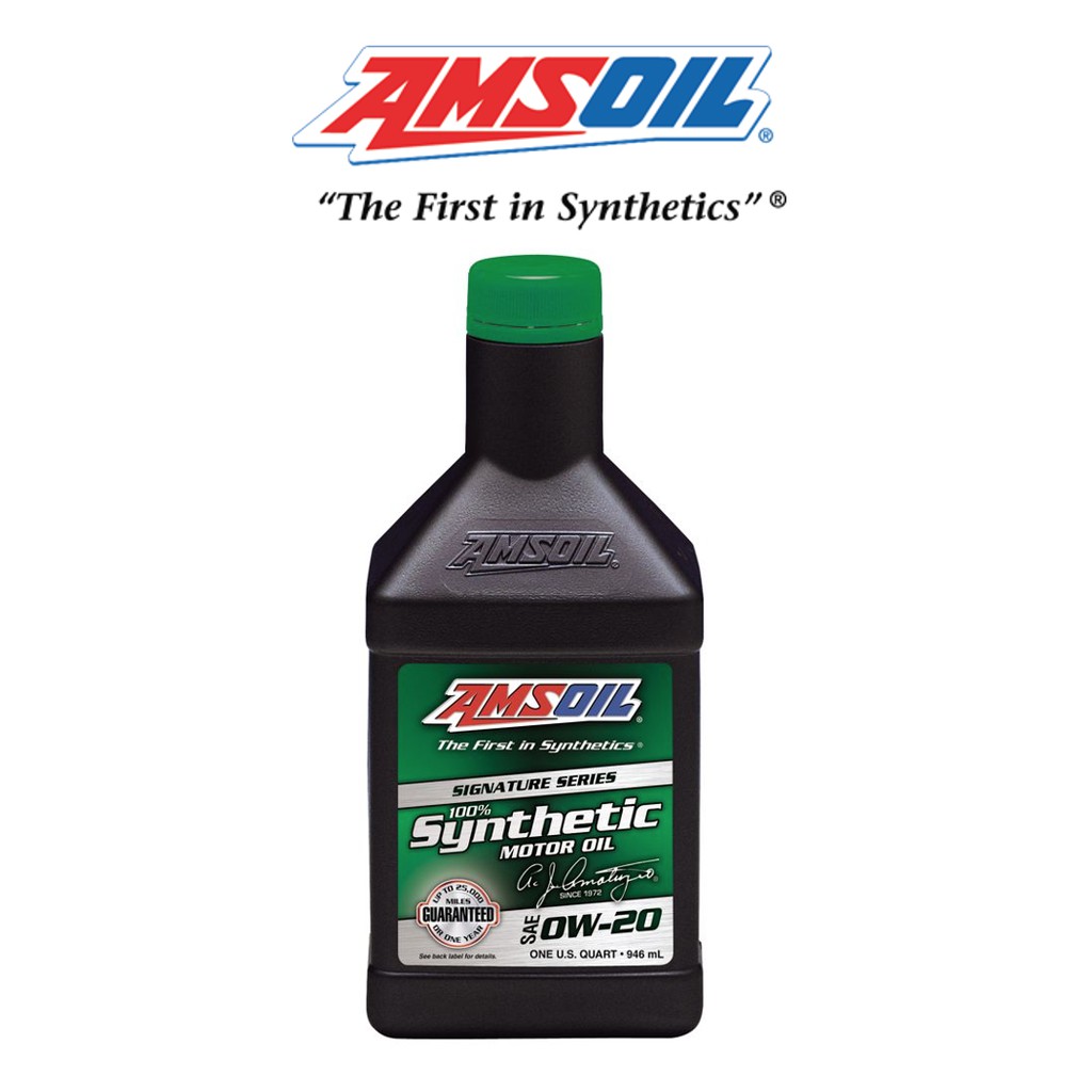 (𝐌𝐀𝐃𝐄 𝐈𝐍 𝐔𝐒𝐀) Amsoil Signature Series 0W20 Fully Synthetic Engine Oil ...