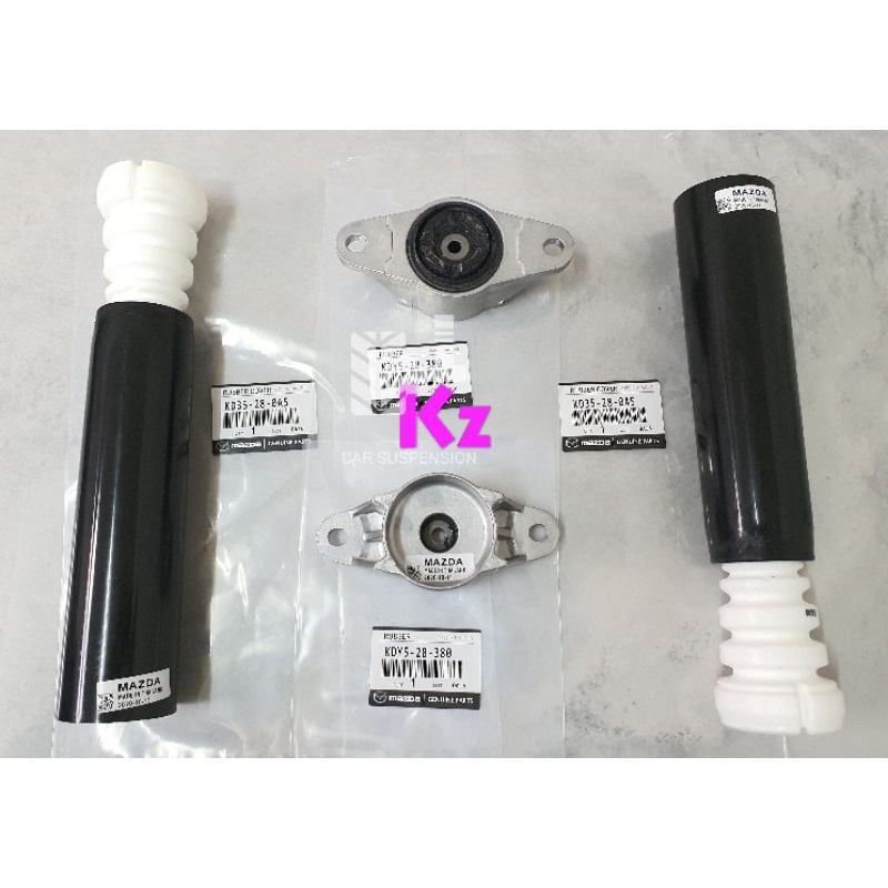 1 SET 4PCS -REAR ABSORBER COVER/ REAR ABSORBER MOUNTING -KD35-28-0A5 ...