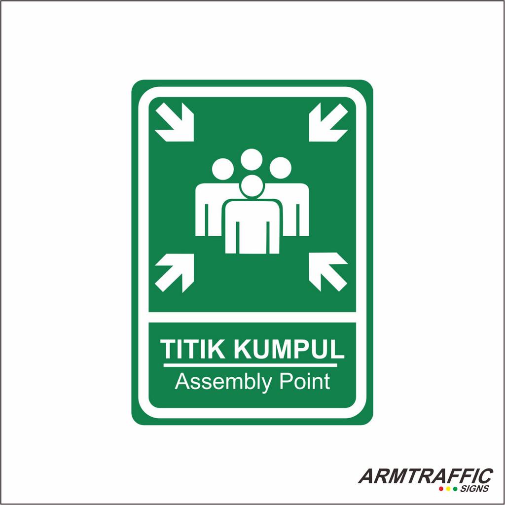 Rambu RAMBU / SIGN COLLECTION POINT 35 X 50 CM | Shopee Malaysia