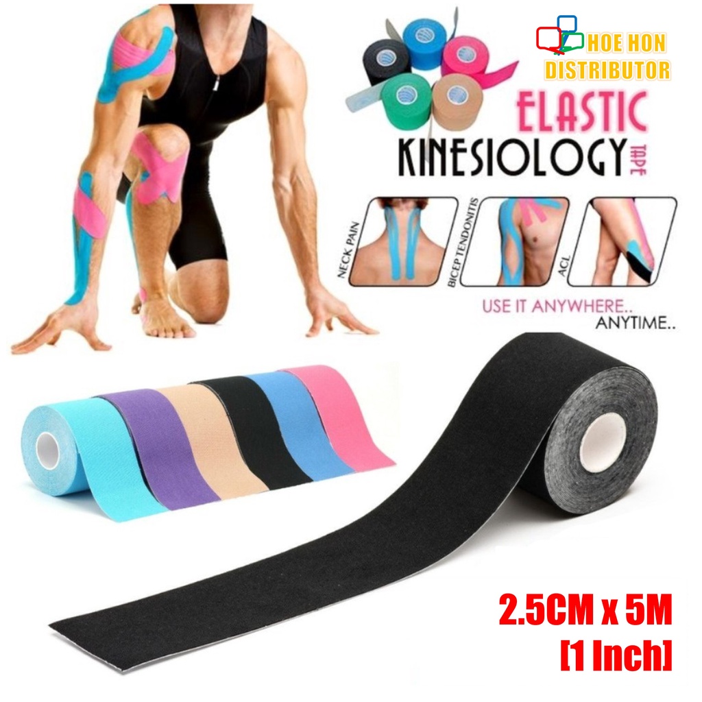 Kinesiology Muscle Tape Sport Injury Bandage Support Muscle Relief ...