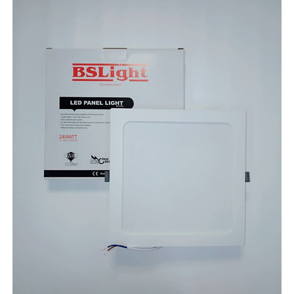 [SIRIM] Bs Light LED PANEL LIGHT Round / Square Lampu LED Downlight ...