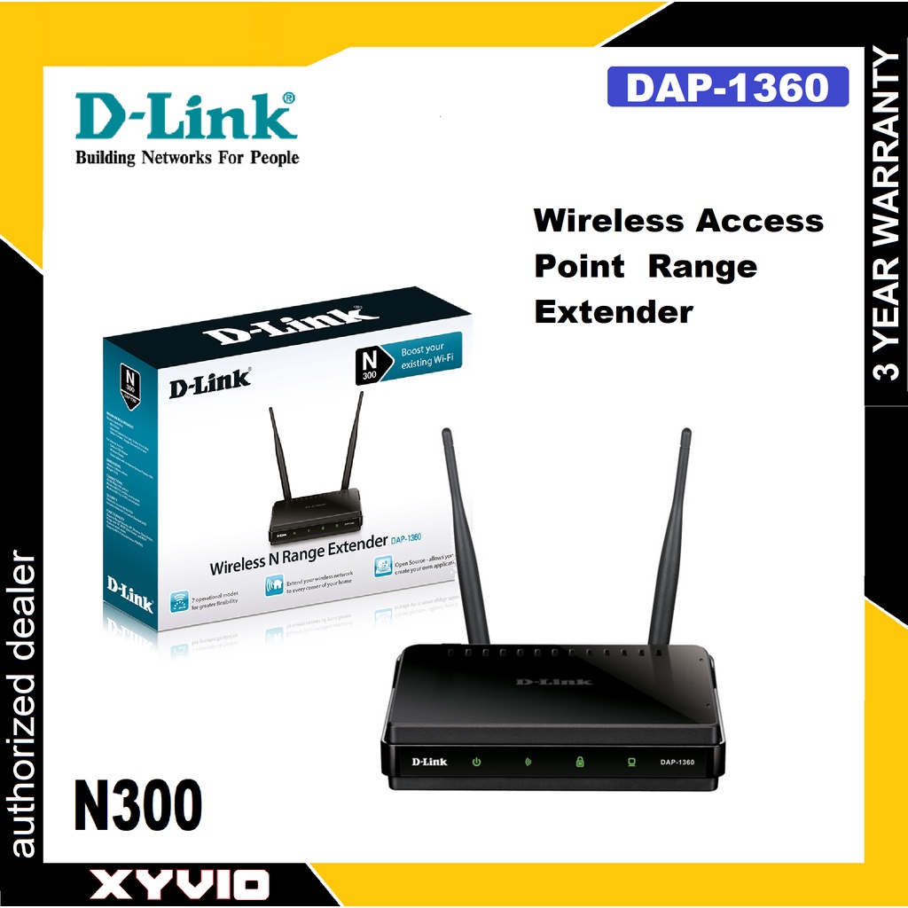 D-LINK DAP-1360 N300 / DAP-1665 AC1200 Wireless Access Point Range Extender | Shopee Malaysia