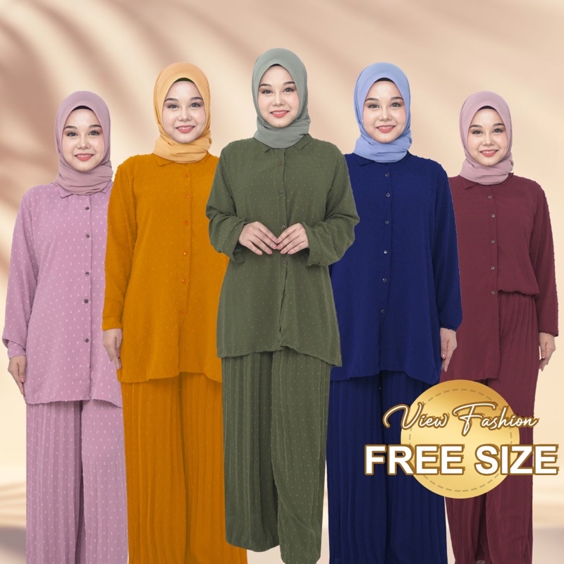 [VIEW] FREE SIZE MUSLIMAH ONE SET FIT TO XS TO XL 1312 | Shopee Malaysia