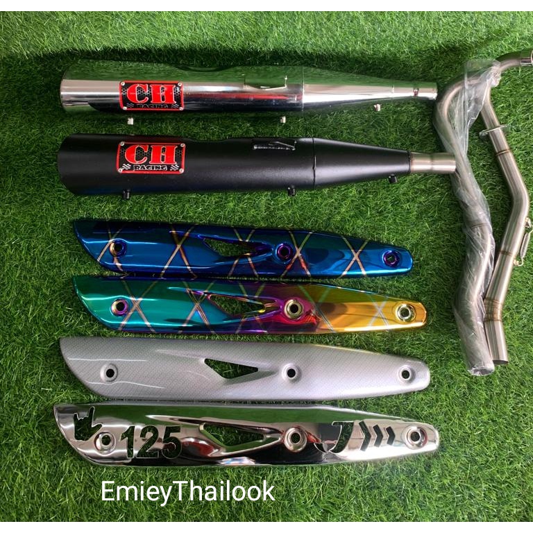 🔥WAVE 125 RACING EKZOS/EXHAUST BELAH CUTTING STANDARD 28mm CH RACING ...