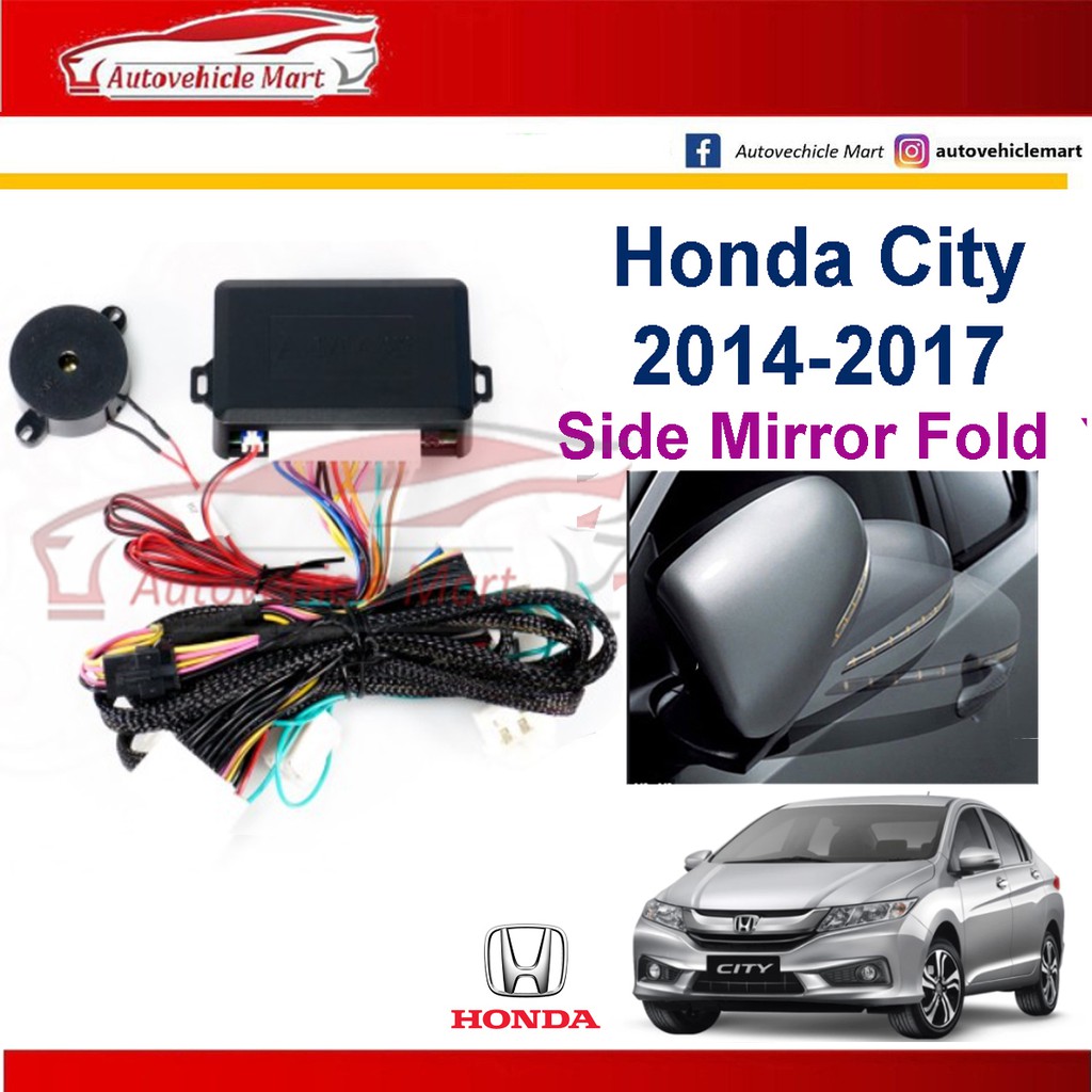 Honda City 2014-2017 Side Mirror Auto Fold System smartstar A max OEM ...