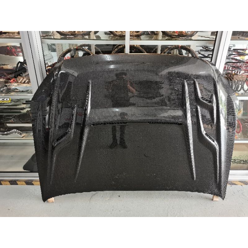 ISUZU D-MAX 2016 2019 Front Bonnet Carbon fiber hood Real carbon fiber ...