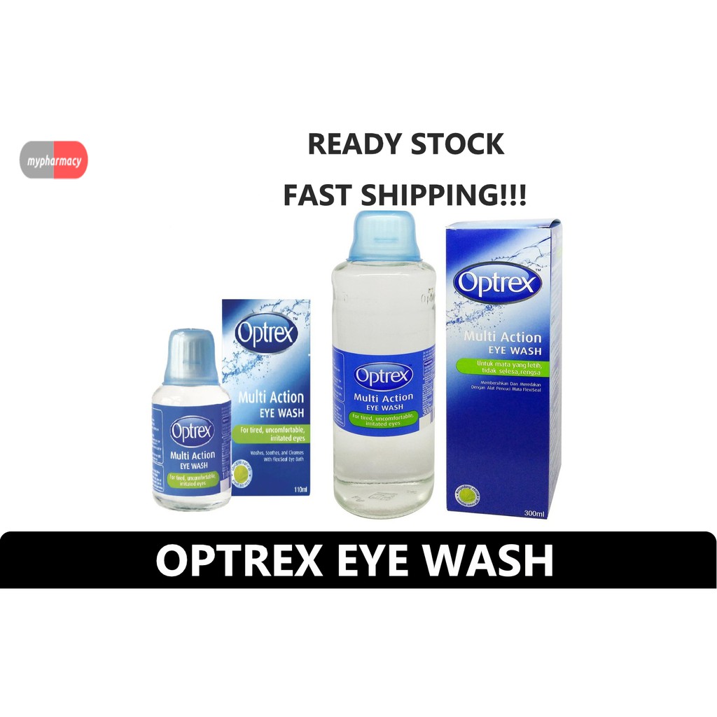 OPTREX MULTI ACTION EYE WASH 110ML / 300ML | Shopee Malaysia