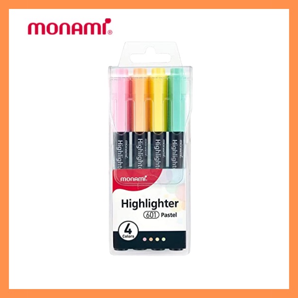 Monami Highlighter 601 Pastel (1 piece) | Shopee Malaysia