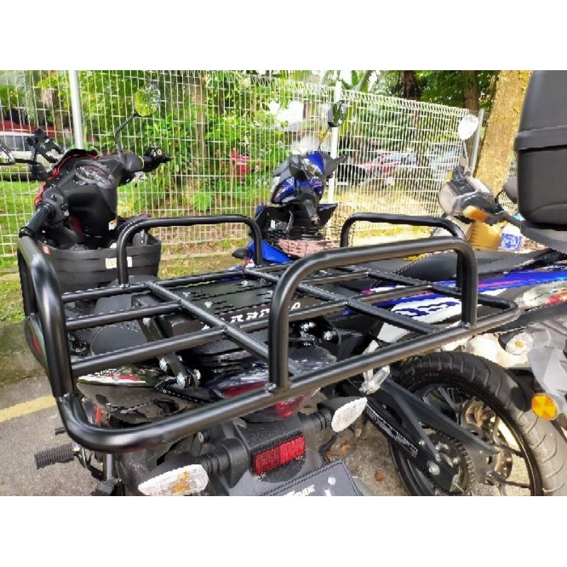Ready Stock⚠️Motorcycle rider rack motorcycle carrier rack delivery bag ...