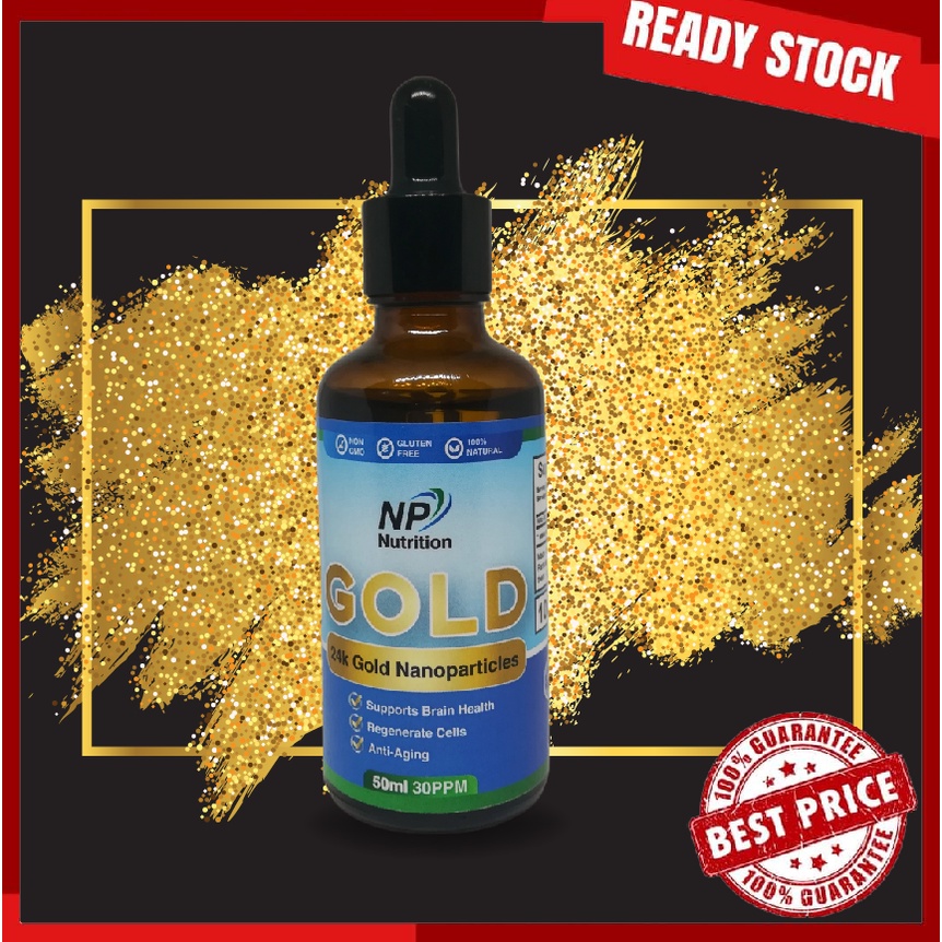 [READY STOCK] NANO GOLD - 24K GOLD NANOPARTICLES | Shopee Malaysia