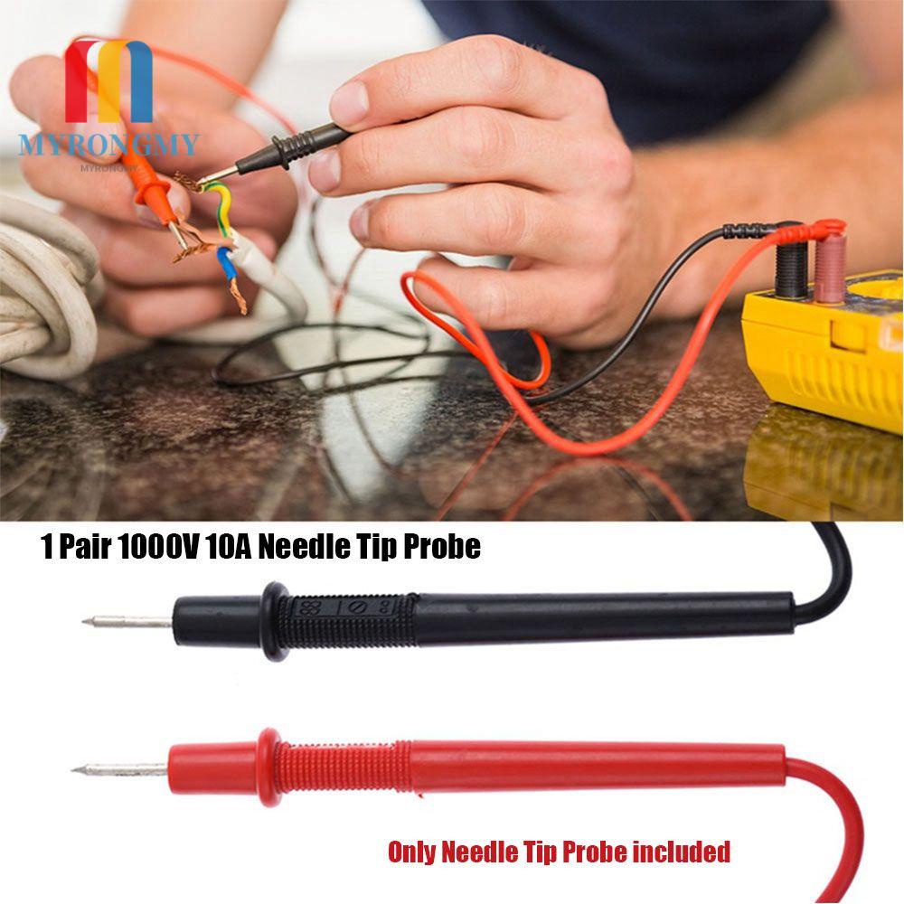 MYRON 1 Pair Commercial supplies Needle Tip Probe Cable 72cm Universal ...