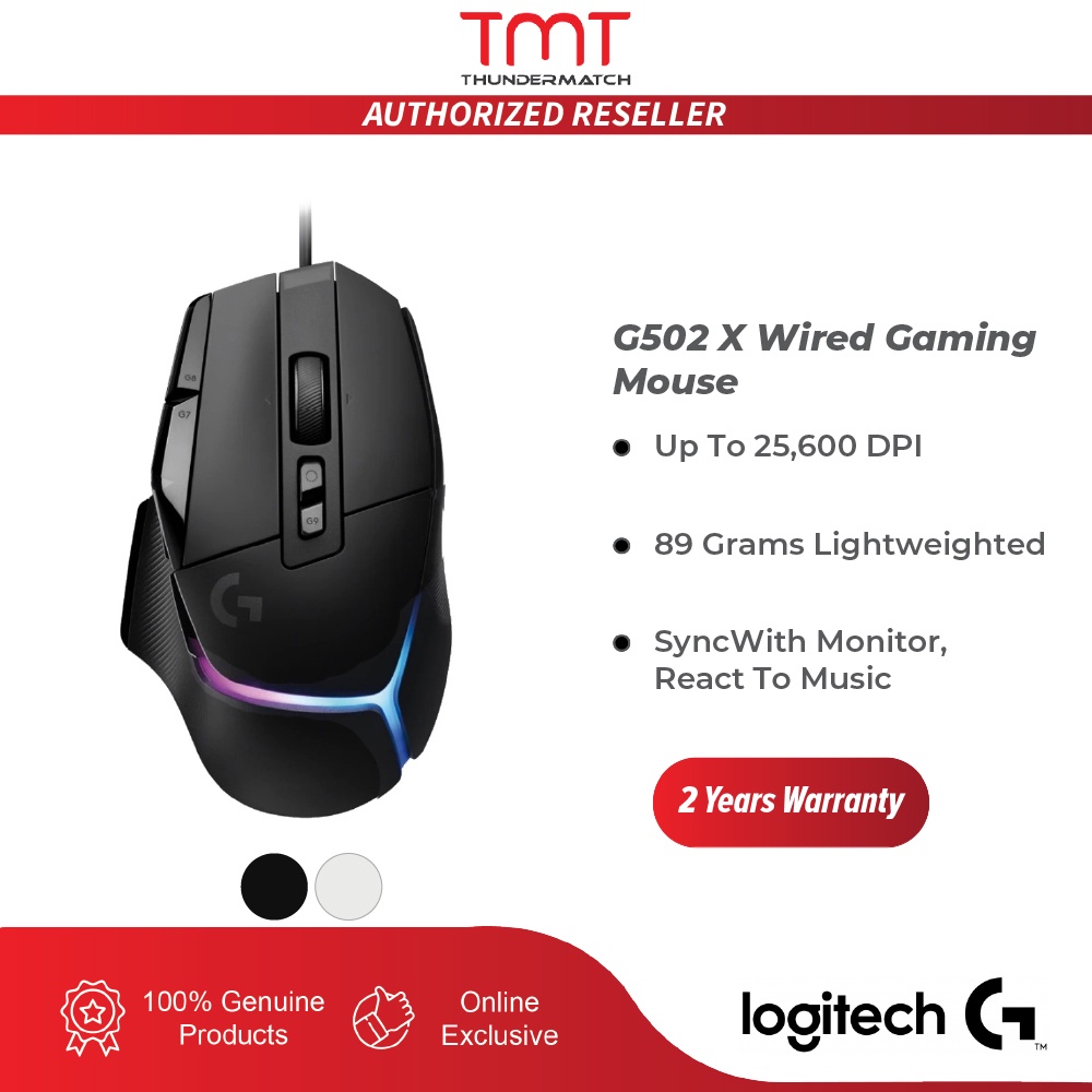 Logitech G502 X Plus Wireless Gaming Mouse | Shopee Malaysia