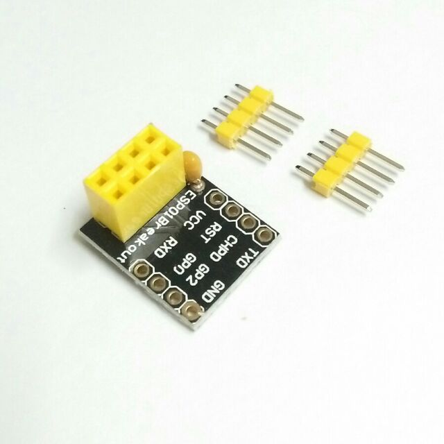 ESP8266 ESP-01 ESP-01S Breadboard Adapter PCB for Serial Wifi Transceiver Network Module ...
