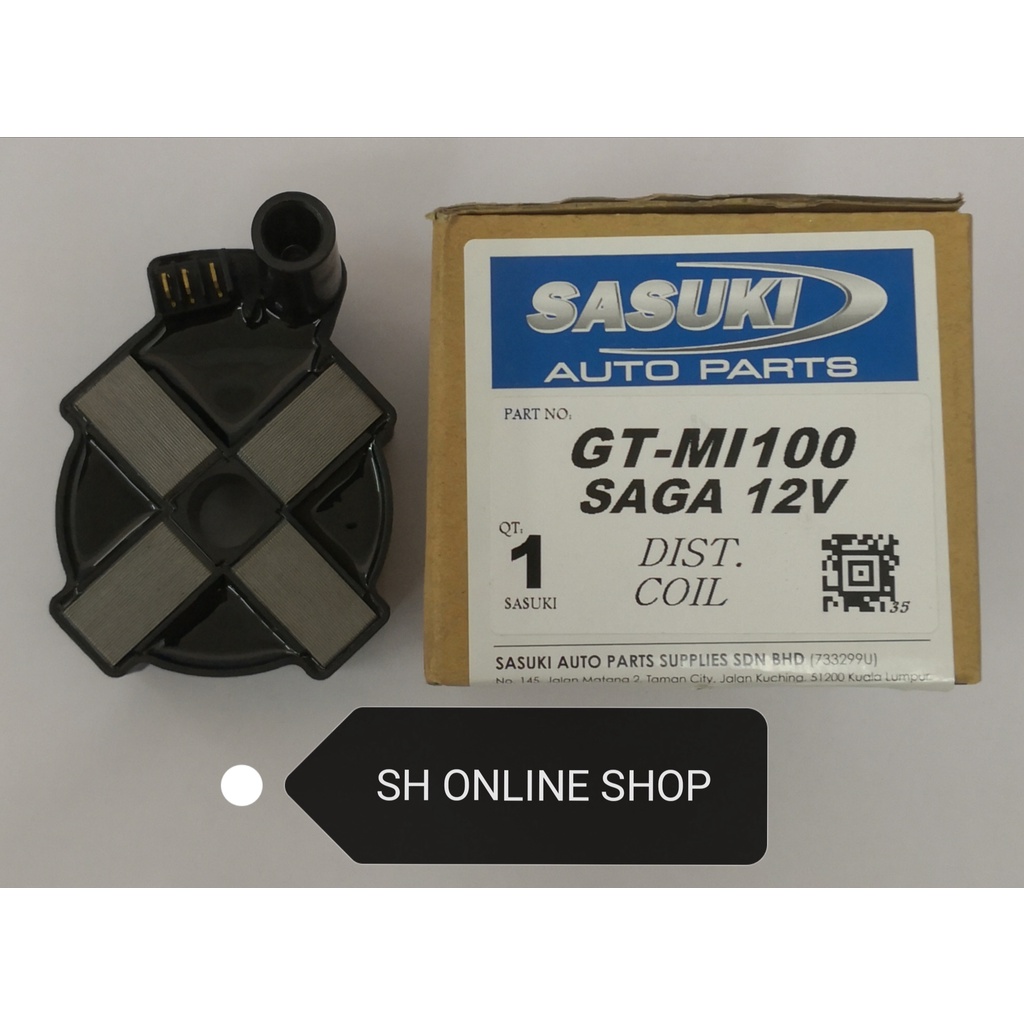 Distributor Coil for Proton Saga 12V Iswara Wira Satria 1.3 & 1.5 ...