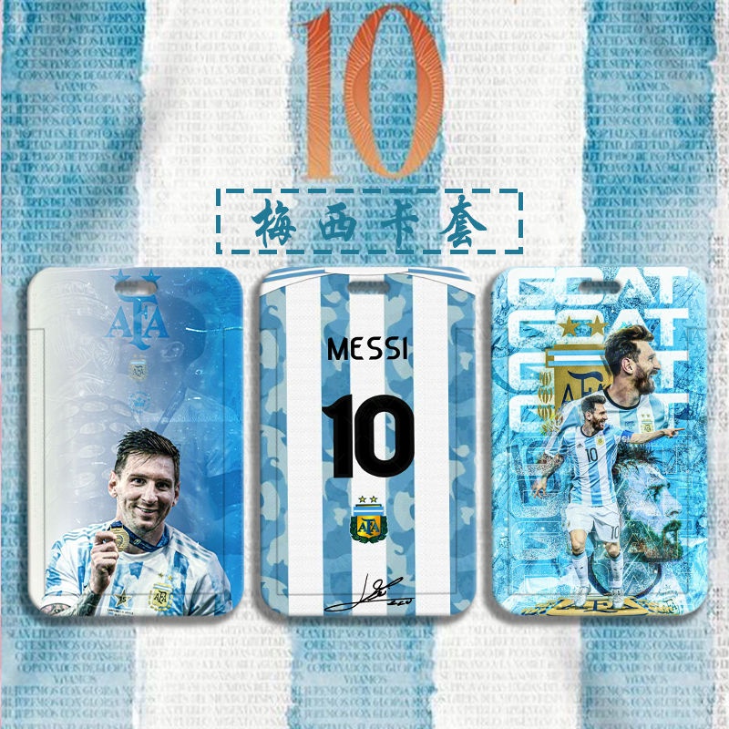 Football Star MESSI Card Set Student Meal Card Bus Card Metro Card ...