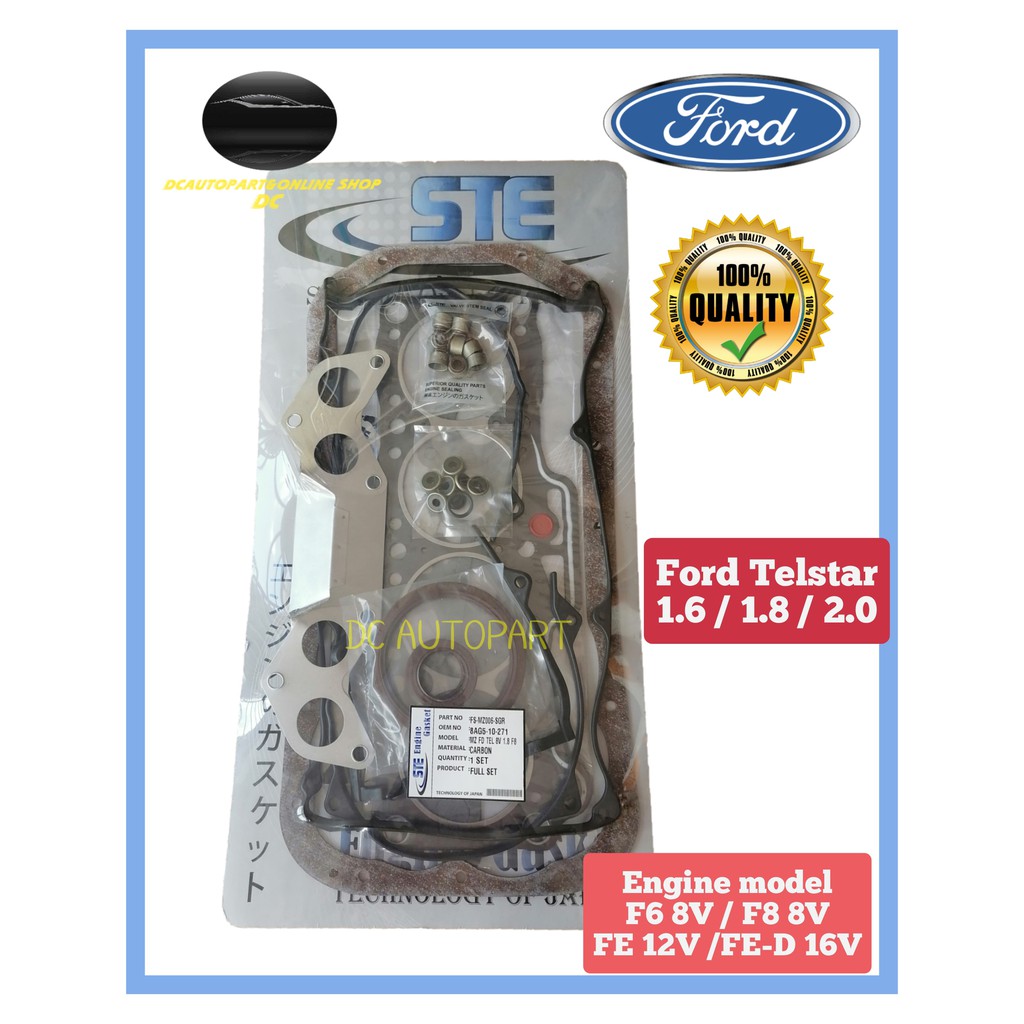 MAZDA FORD TELSTAR 1.6 F6 1.8 F8 8V TELSTAR 12V 16V KIA SPORTAGE FE ...