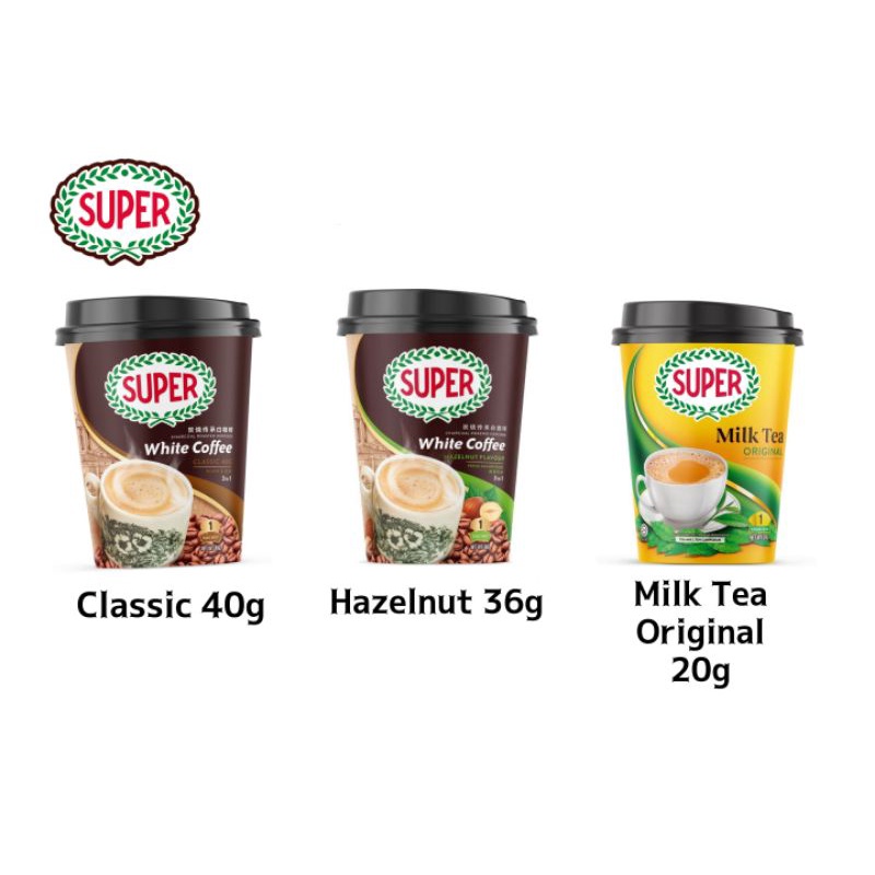 [TKM] Super Milk Tea/Coffee Charcoal Roasted Heritage White Coffee ...