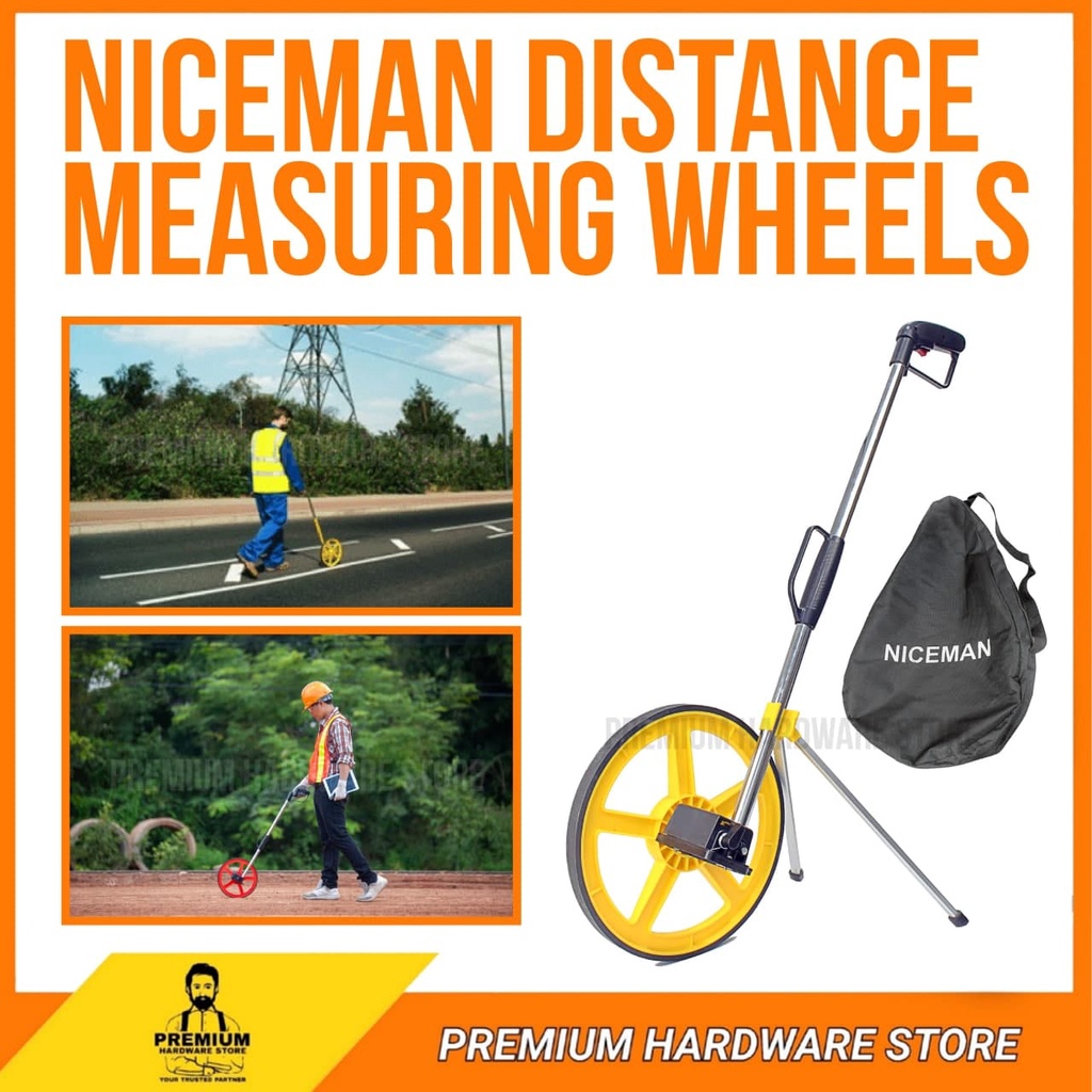 DS22 NICEMAN Distance Measuring Wheel/Adjustable Distance Measuring ...