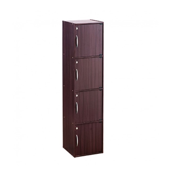 CONY 4 Door Cabinet With Lock Office Cabinet Locker Cabinet Bookcase ...