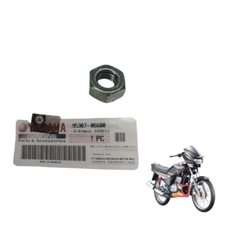 💯%ORIGINAL NUT 10 YAMAHA RXZ 125ZR | Shopee Malaysia