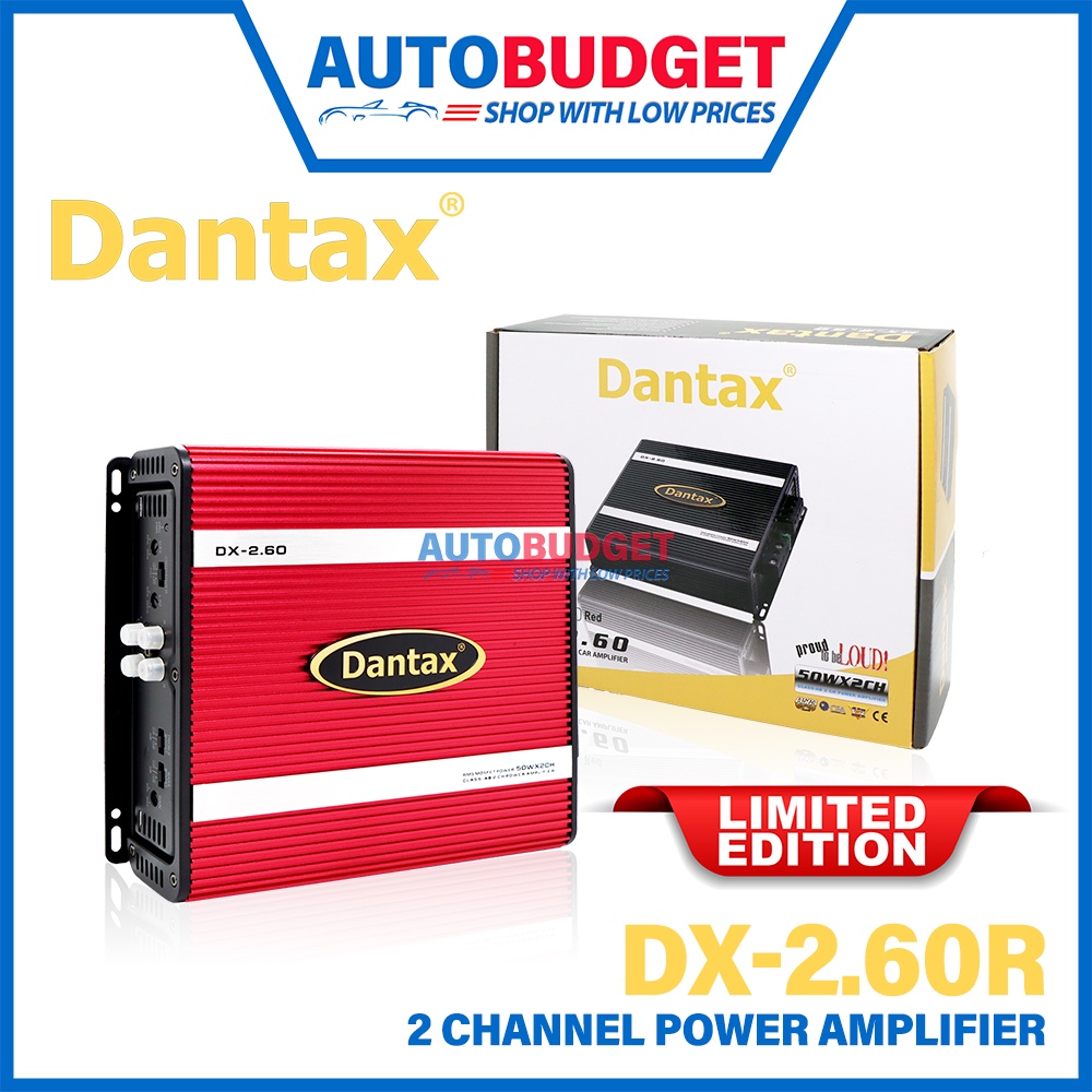 Universal 2 Channel Power Amplifier 1800Watts DANTAX 2 Channel Car ...