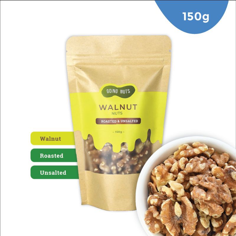 Going Nuts Walnut (Roasted & Unsalted) 150g | Shopee Malaysia