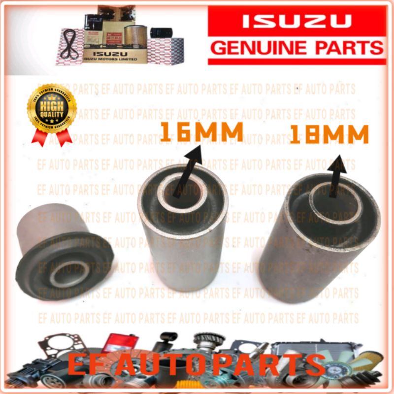 ISUZU HICOM 4.3 2.8 PERKASA ELF NPR66 LEAF SPRING BUSH SHORT LONG 16MM ...