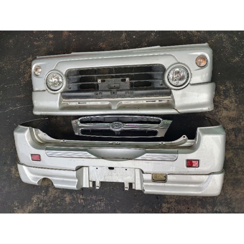 Daihatsu Terios Front With Rear Bumper Set For Perodua Kembara J110G ...