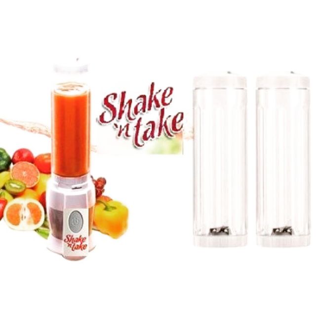 🔥HOT SALES🔥SHAKE N TAKE SMOOTHIE BLENDER WITH 2 BOTTLES - DT049 ...