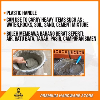 HEAVY DUTY Bucket Pail Pvc Cement Pail Bucket Bucket Cement Pvc Cement ...