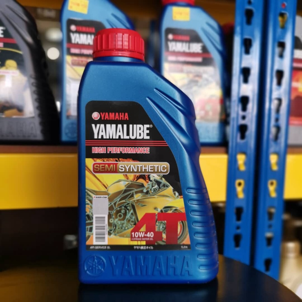 Yamaha Yamalube Semi Synthetic 10w40 4T High Performance Motor Oil 1 ...