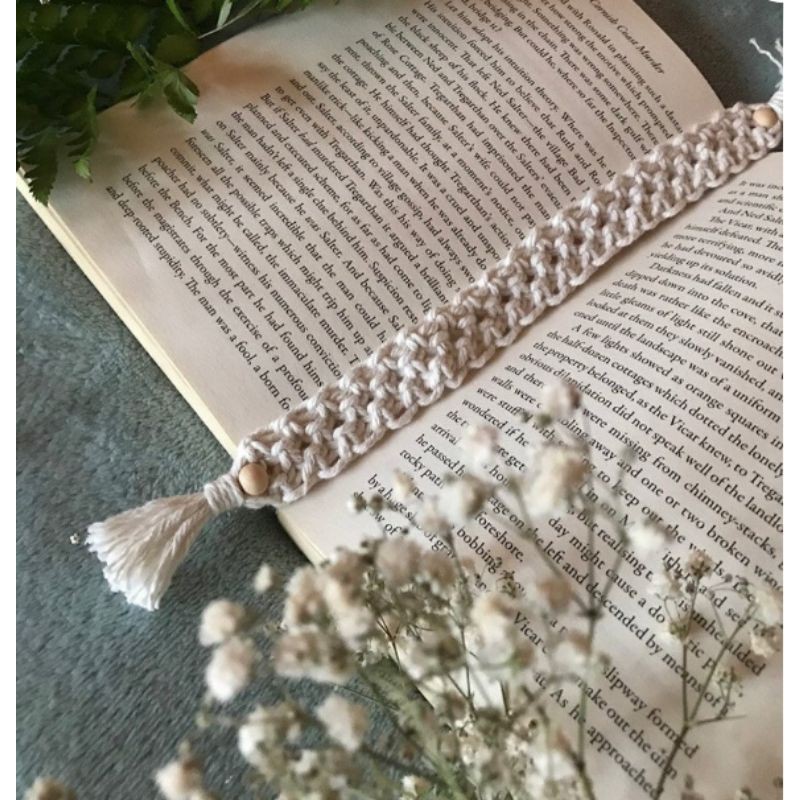 Macrame book divider | Shopee Malaysia