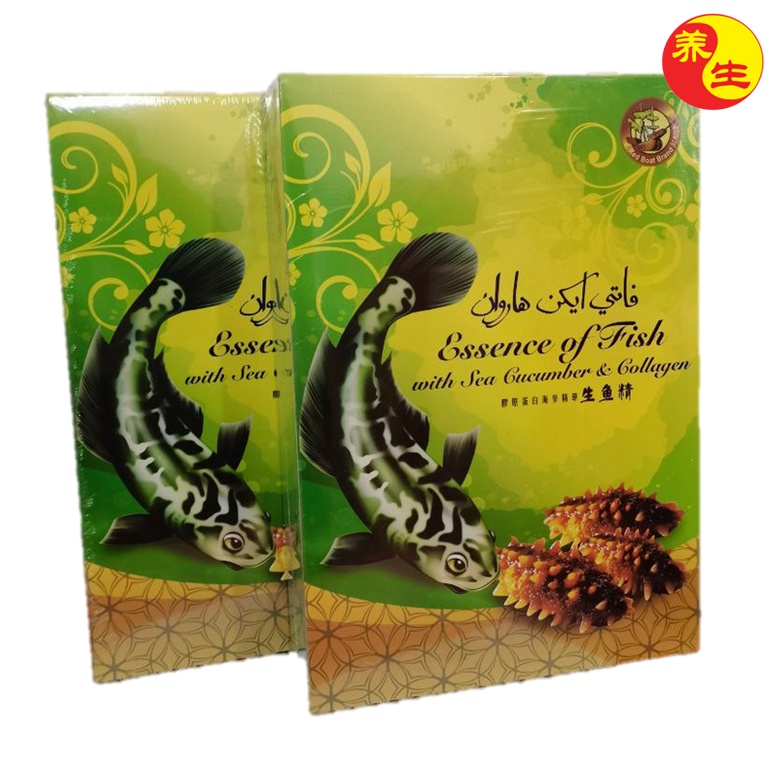 生鱼精 胶原蛋白海参精华生鱼精 Essence of Fish with Sea Cucumber & Collagen/ Pati Ikan ...
