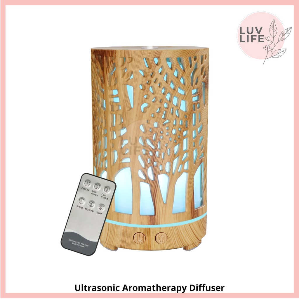 LUV LIFE Forest Aromatheraphy Oil Aroma Diffuser Humidifier Air ...