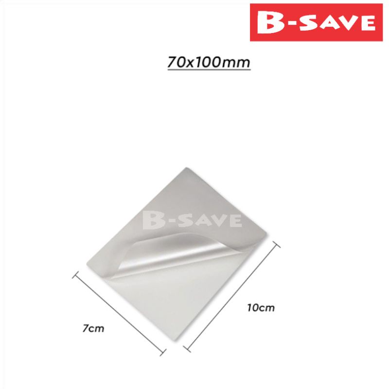 CBE/PROMASTER Laminating Film / Plastic Laminate 100's / 150 Micron ...