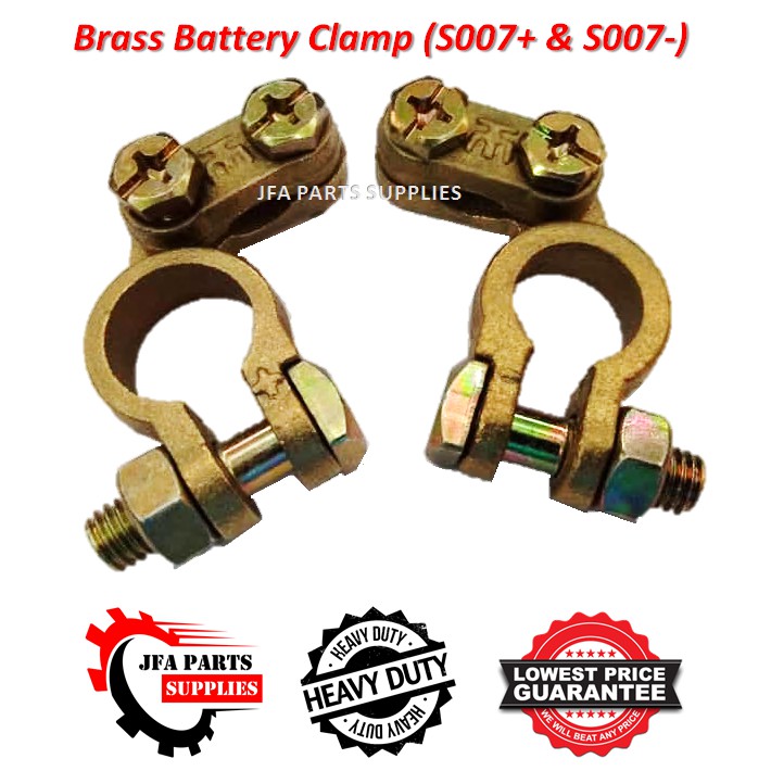 Brass Battery Clamp Set (S001, S005, S007, S008) | Shopee Malaysia