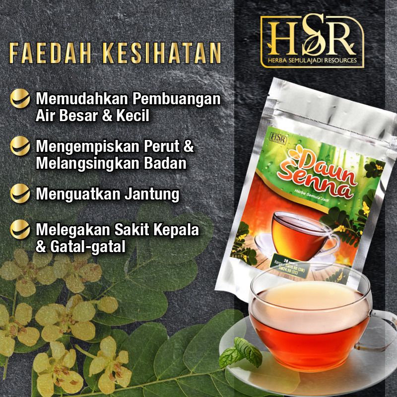 HSR Teh Senna (100g, 20sachet, 15sachet) | Shopee Malaysia