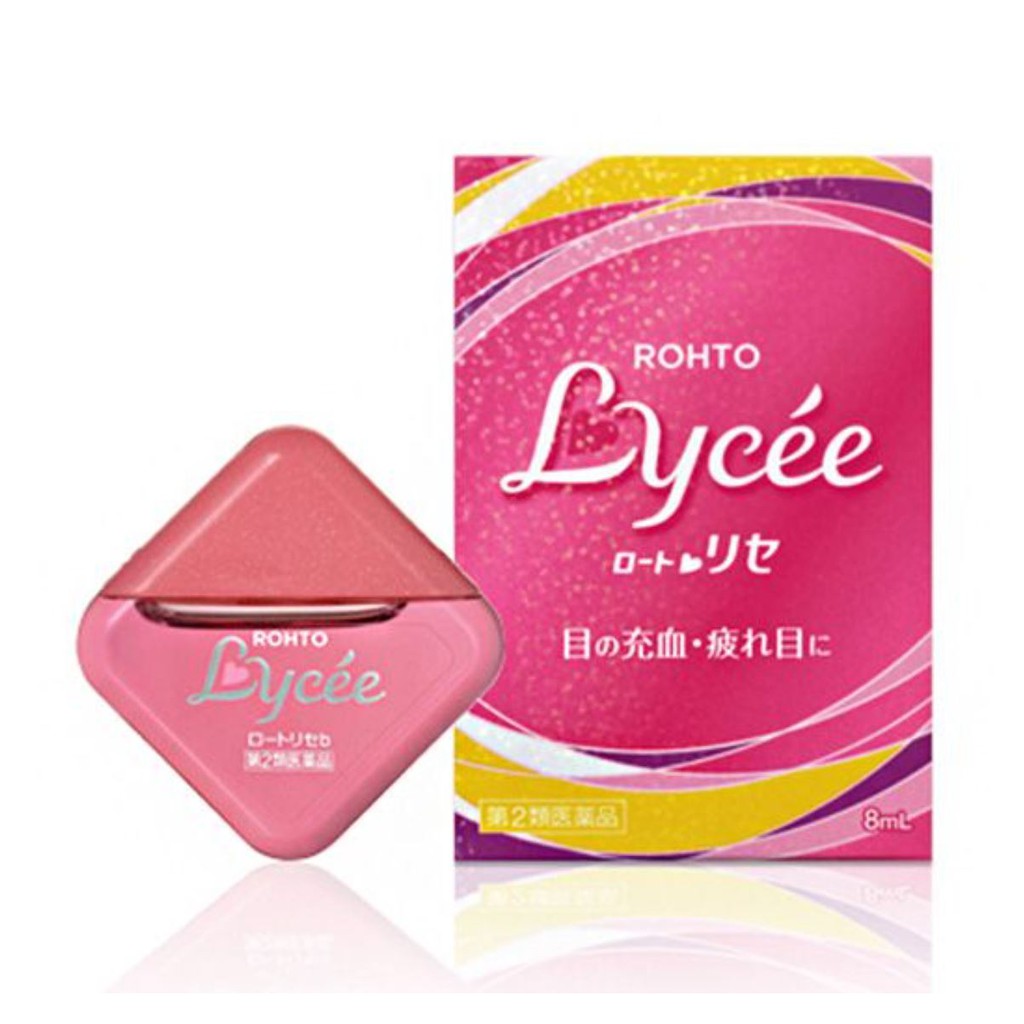 💯正品 Rohto Lycee Eye Drops 8ml乐敦制药 眼药水 | Shopee Malaysia