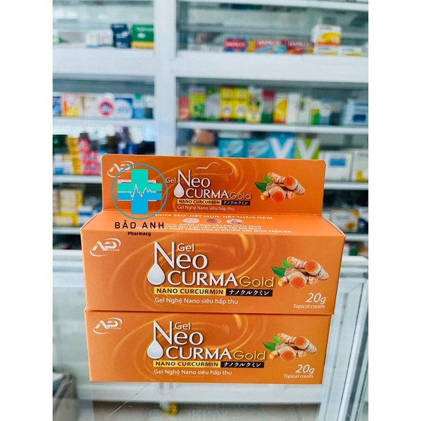 Neo Curma Gold Gel - Nano Curcurmin - Gel To Prevent Scarring, Acne ...
