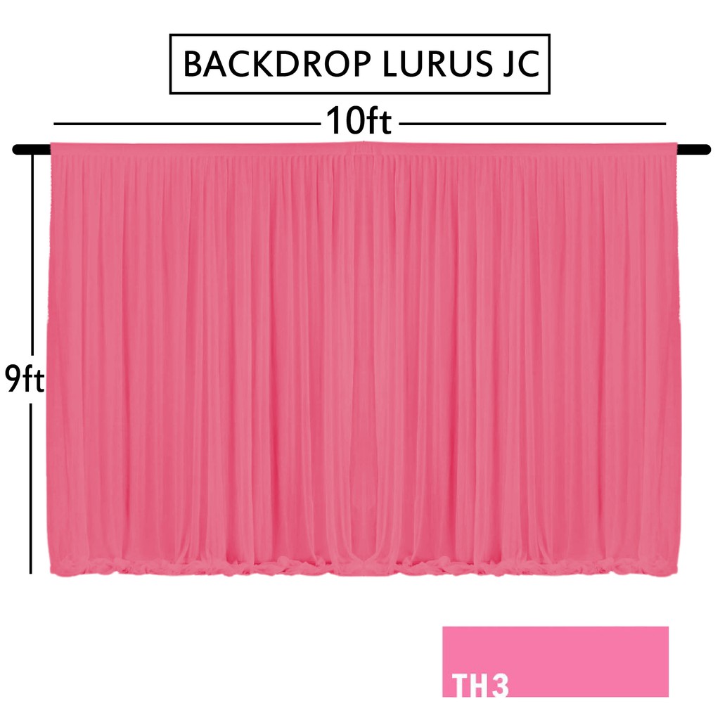 BACKDROP CURTAIN JC / BACKDROP LURUS JC / TIRAI LURUS JC UNTUK ...