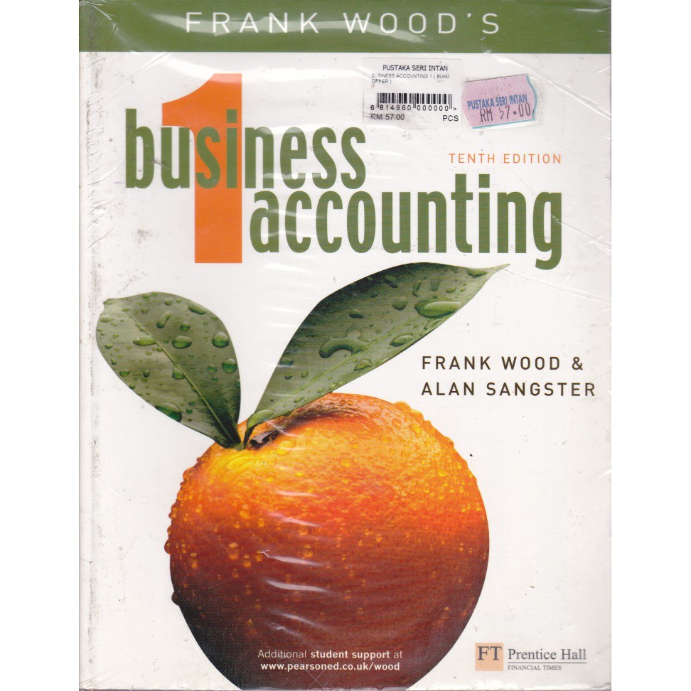 (PEARSON) BUSINESS ACCOUNTING TENTH EDITION (FRANK WOOD'S) | Shopee ...
