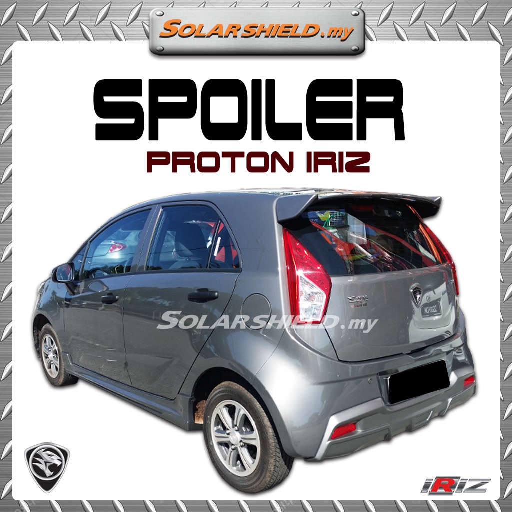 Proton Iriz ABS Rear Spoiler With Paint Spoiler Belakang | Shopee Malaysia