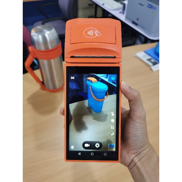 [USED] Sunmi P1 4G POS Grab System | Shopee Malaysia