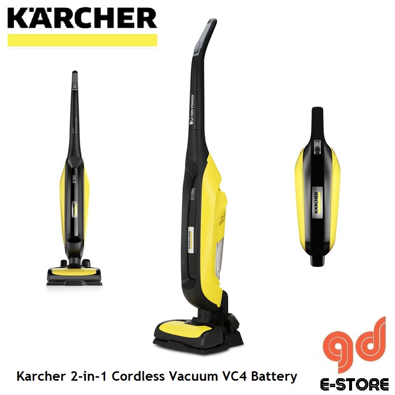 KARCHER VC4 2 IN 1 CORDLESS VACUUM CLEANER 200W | Shopee Malaysia