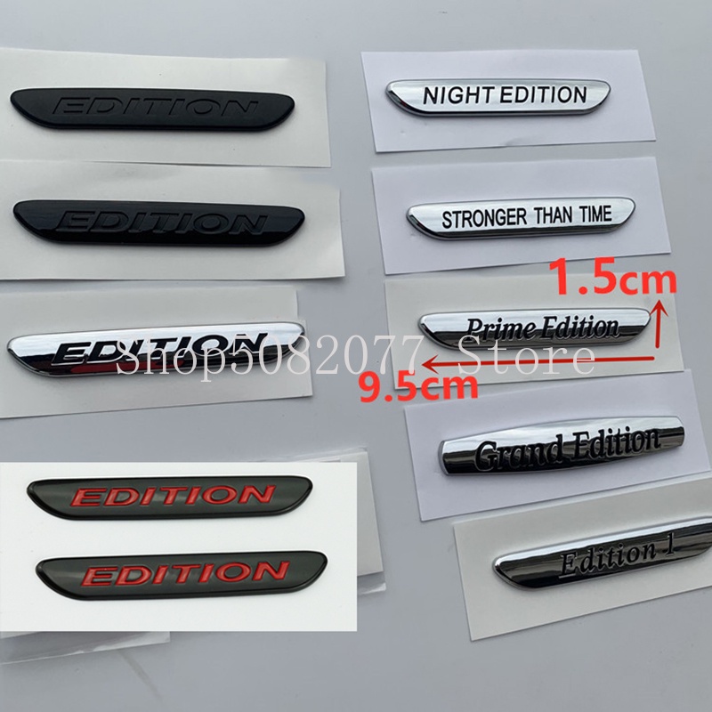 EDITION NIGHT EDTION 1 Prime Edition Grand Edtion Blade Fender Badge ...