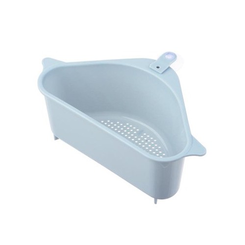 Triangle Sink Drainer Kitchen Corner Hanging Suction Drain Basket ...